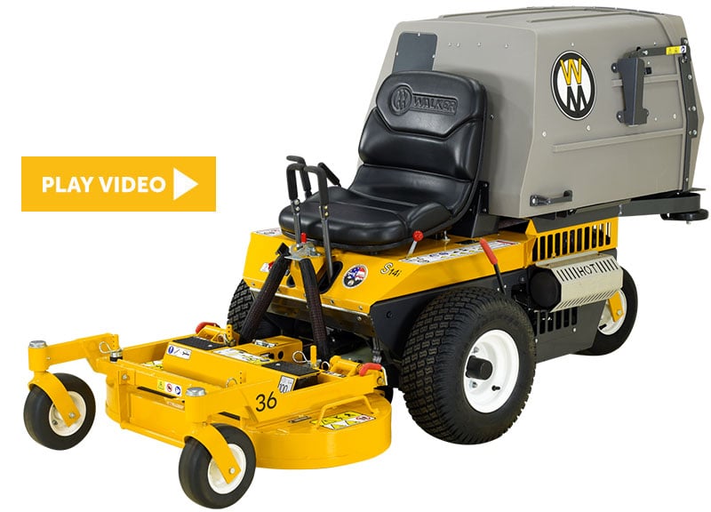 The Walker Model S14i Commercial Lawn Mower