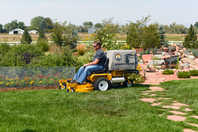 The Walker Model C19i Commercial Lawn Mower