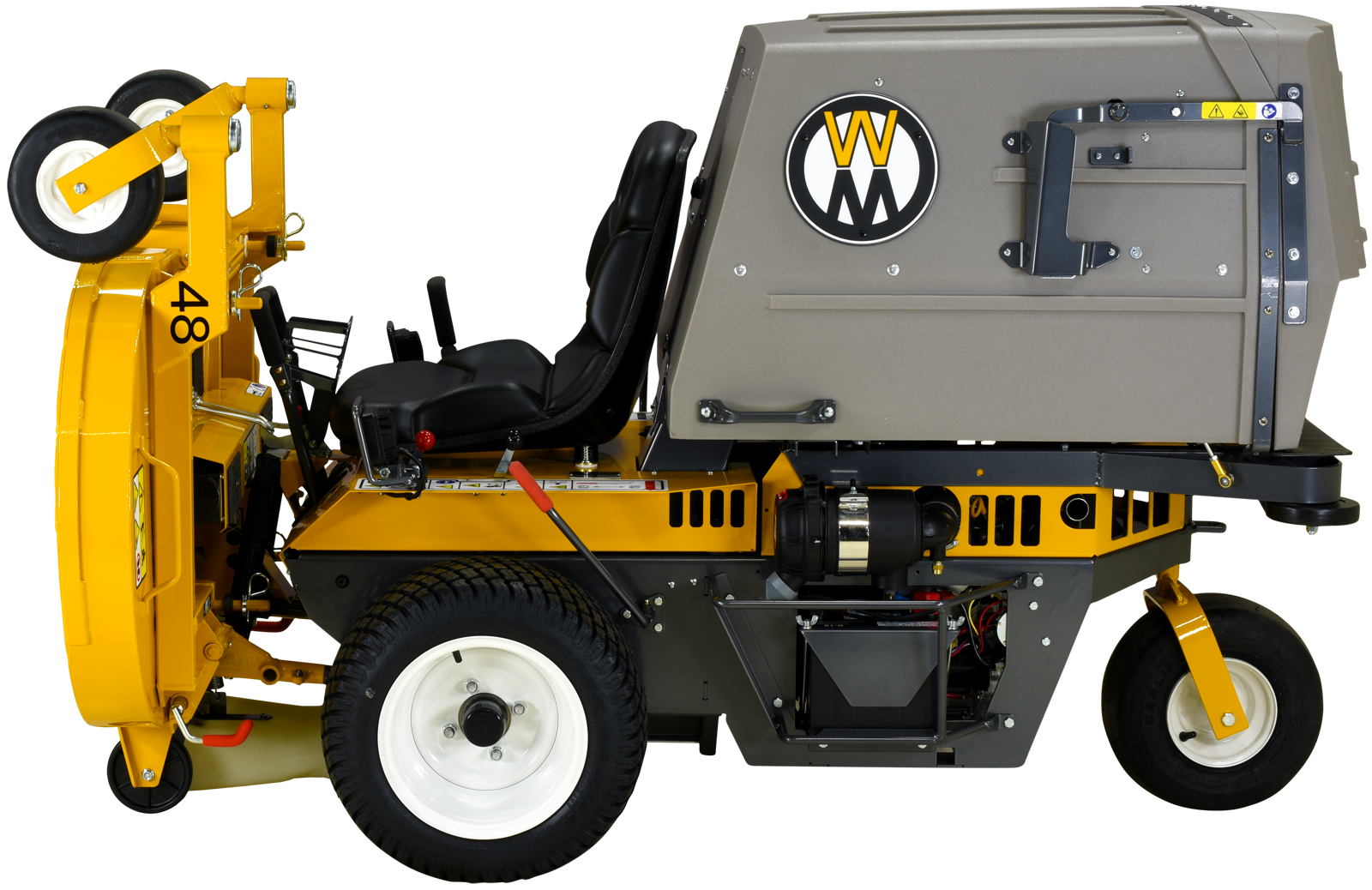 The Walker Model S18 Commercial Lawn Mower